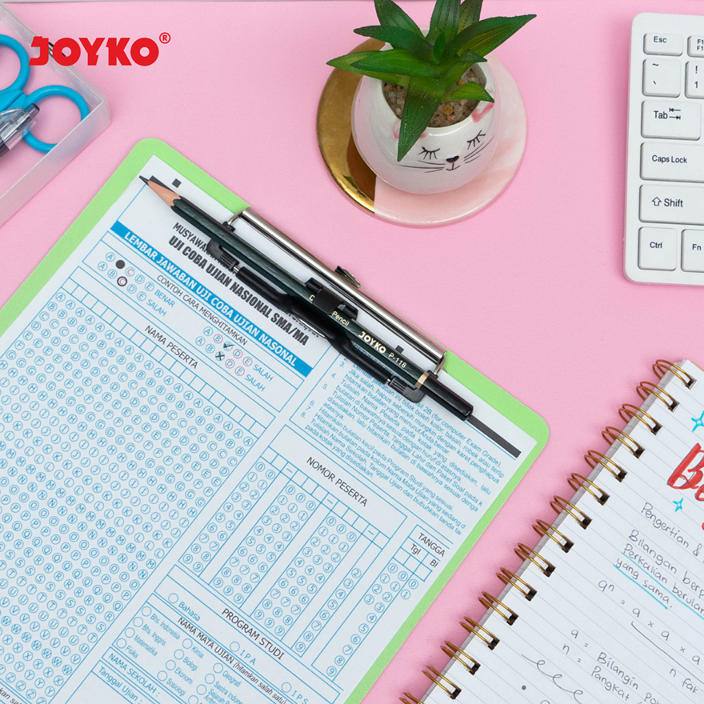 Jual Joyko Clipboard A4 F4 / Papan Jalan Alas Ujian FOAM BOARD Joyko ...