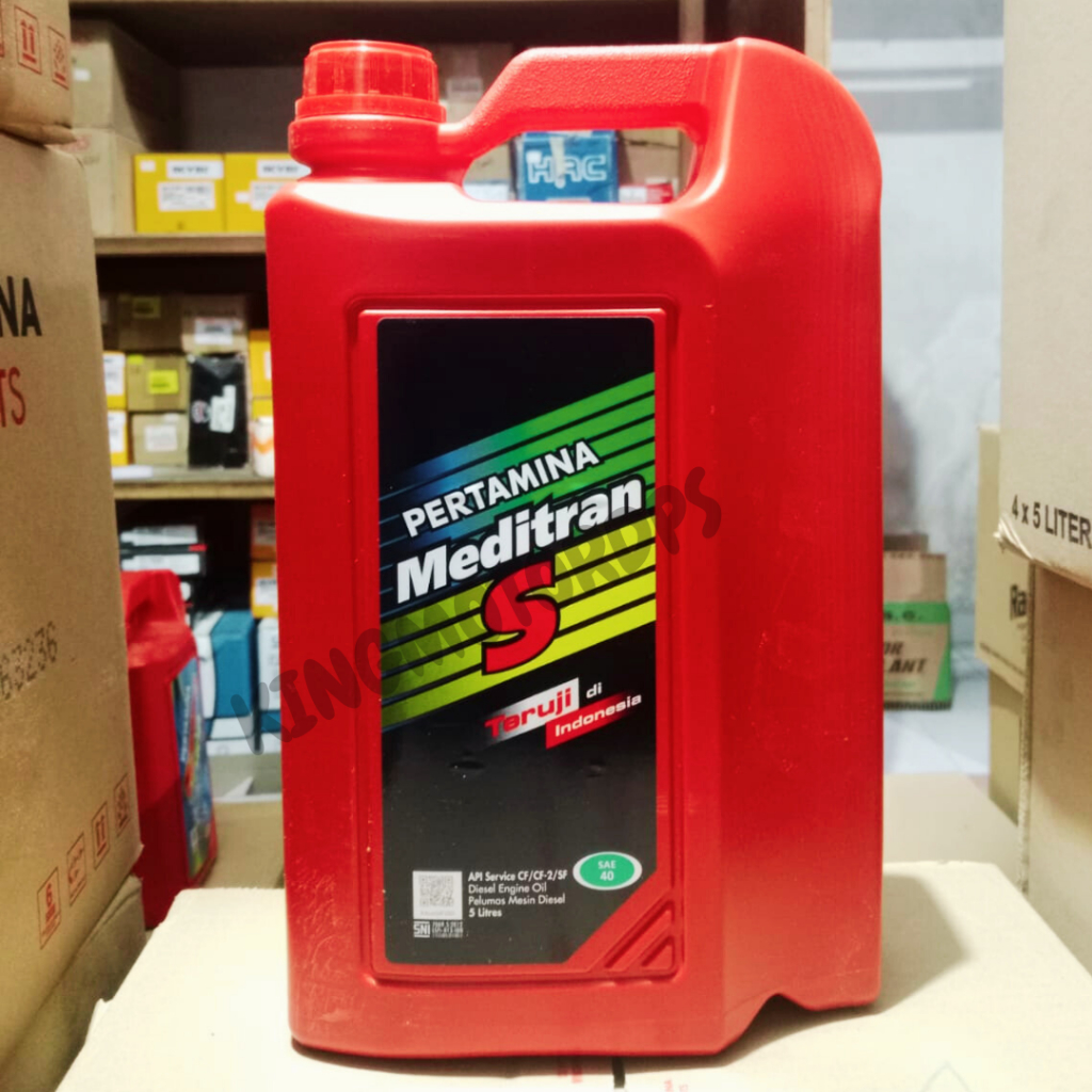 Jual KMD | Pertamina Oli Mesin Diesel Mobil / Meditran S 5Liter SAE 40 ...