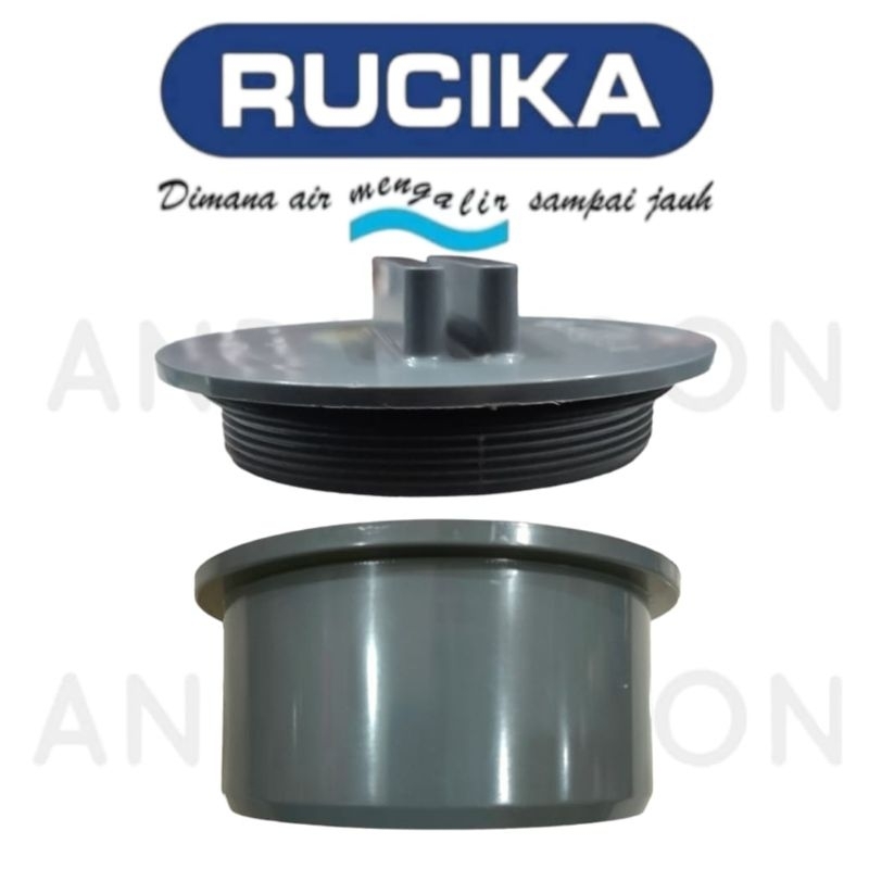 Jual CLEAN OUT (D) RUCIKA 3" INCI PVC / CO / TUTUP PIPA | Shopee Indonesia