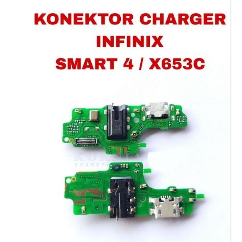 Jual papan cas mik konektor infinix smart 4 x653c | Shopee Indonesia