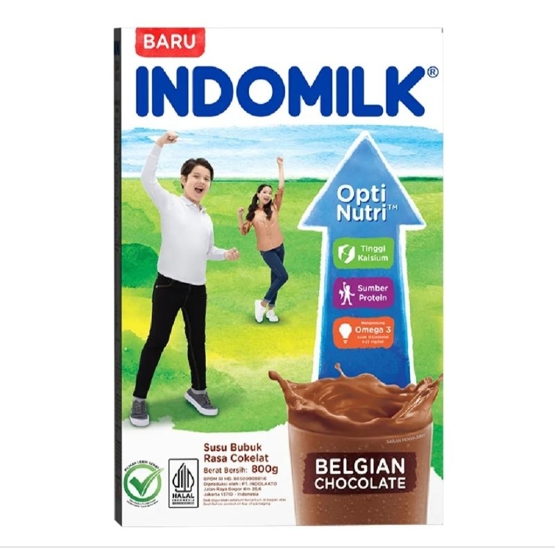 Jual INDOMILK Susu Bubuk Rasa Coklat 800gram | Shopee Indonesia
