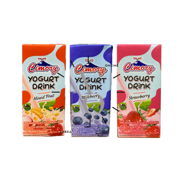 Jual CIMORY Yogurt Drink / Minuman Yogurt 200ml x 24 pcs (1 karton) | Shopee Indonesia