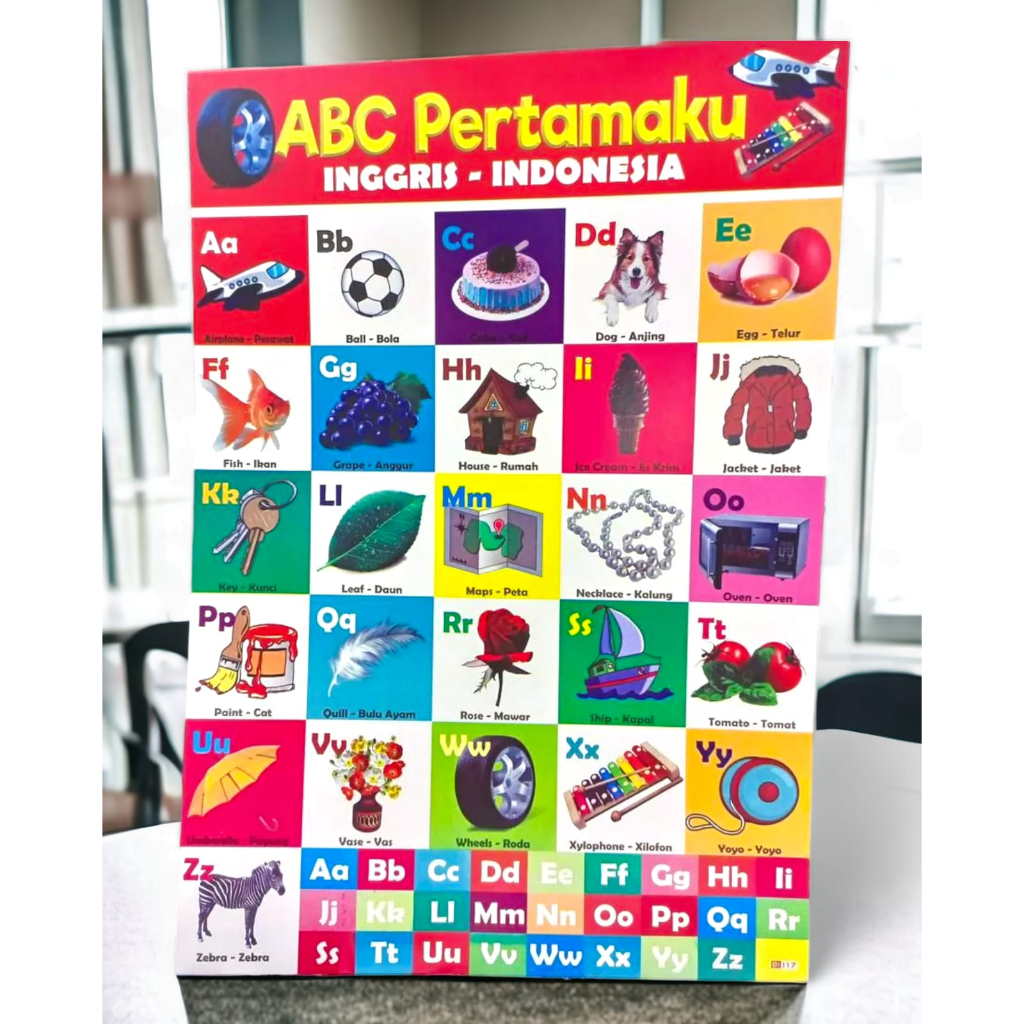 Jual Poster Edukasi Anak Cara Shalat,Cara Wudhu,Abjad,Hijaiyah,Angkadll ...