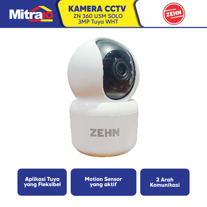 Jual Zehn Kamera Cctv Indoor ZN 360 D5M Solo 3MP Putih | Shopee Indonesia
