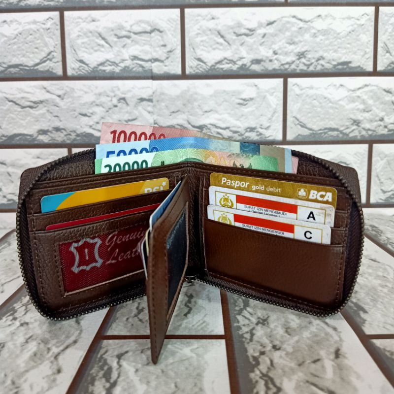 Jual Dompet Pria Kulit Full Resleting Original Motif Jeruk Merk Casiope ...