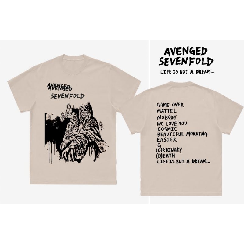 Jual KAOS BAND AVENGED SEVENFOLD LIFE IS BUT A DREAM | LIBAD | Shopee ...