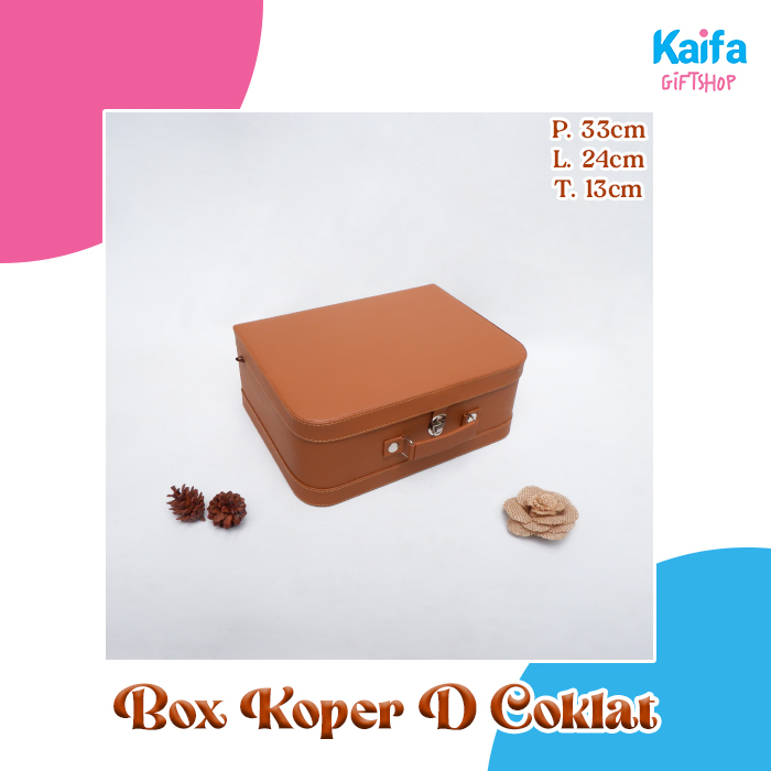 Jual Box Hampers Model Koper (Coklat) | Shopee Indonesia