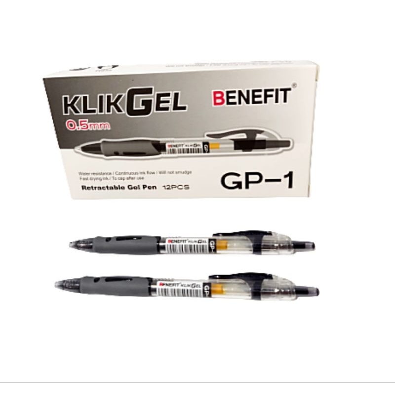 Jual Pen klik Gel Benefit GP-1 | Shopee Indonesia