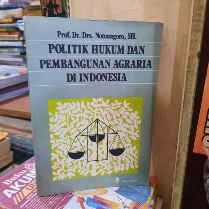 Jual POLITIK HUKUM DAN PEMBANGUNAN AGRARIA DI INDONESIA oleh Prof Dr ...