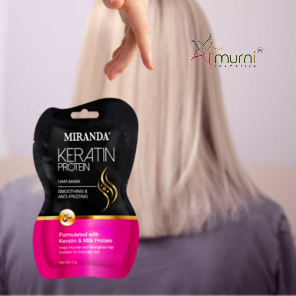 Jual MIRANDA KERATIN PROTEIN HAIR MASK 25+5GR | Shopee Indonesia