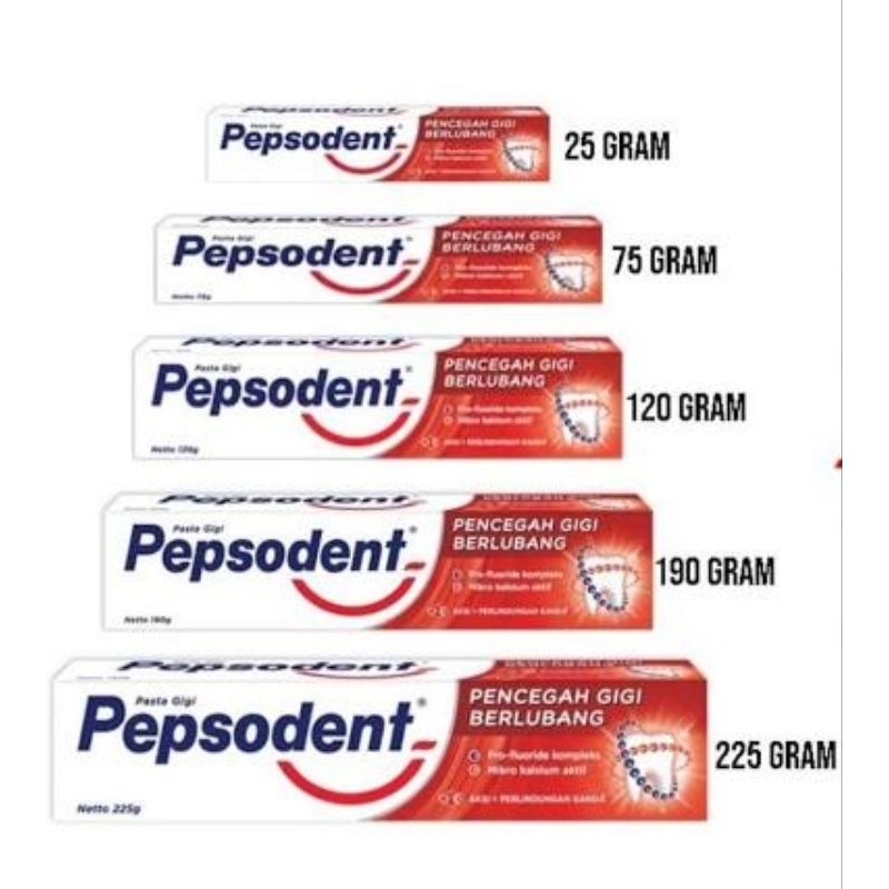 Jual PEPSODENT 190 GR 1 PCS | Shopee Indonesia