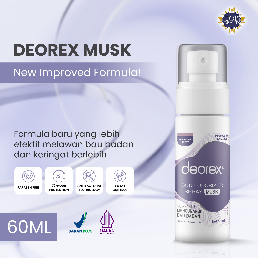 Jual Deorex Body Odorizer extra whitening\\ Musk Masking\\Non Fragrance ...