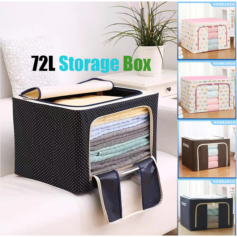 Jual 72L Storage Box Organizer Tempat Penyimpanan Serbaguna Box ...