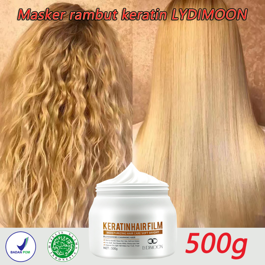 Jual （Barang asli）masker rambut keratin - kondisioner rambut - masker ...