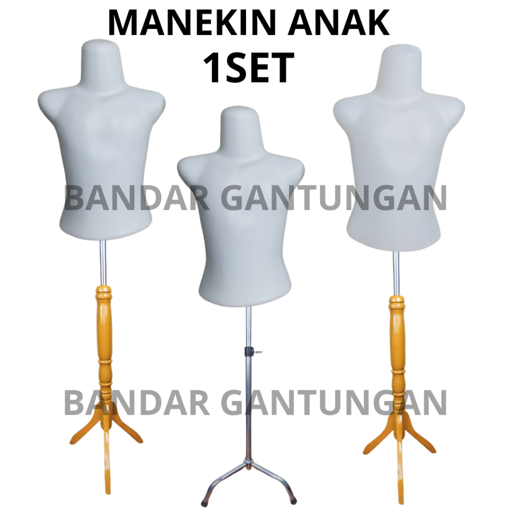 Jual 1 PAKET Manekin Anak Ukuran M Display baju anak Manekin Anak Murah ...