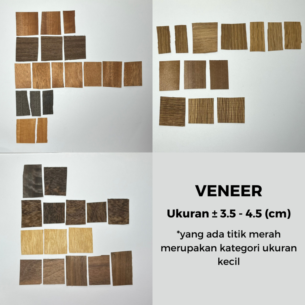 Jual Sample Material Veneer | Material Interior | Shopee Indonesia