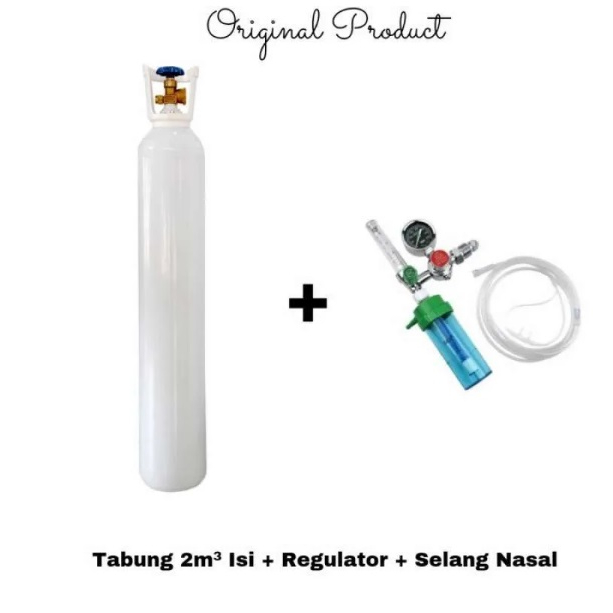Jual Tabung Oksigen 2m3 Lengkap 13,4 Liter | Shopee Indonesia