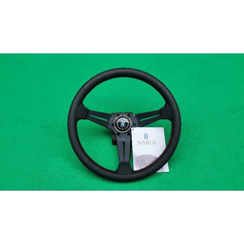 Jual Stir Racing Nardi deep corn black ORIGINAL italy | Shopee Indonesia