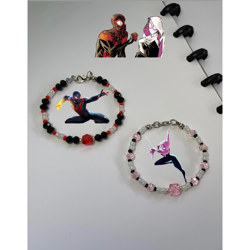 Jual Miles Morales bracellets | spider gwen bracellets | gelang manik ...