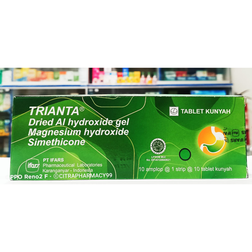Jual Trianta 𝟏 𝐊𝐎𝐓𝐀𝐊 𝐈𝐒𝐈 𝟏𝟎𝟎 𝐓𝐀𝐁𝐋𝐄𝐓 - Mengatasi Maag dan Asam Lambung ...
