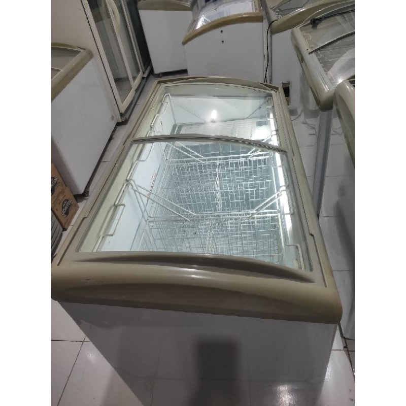 Jual CHEST FREZER SLIDING KACA ( SECOND) | Shopee Indonesia