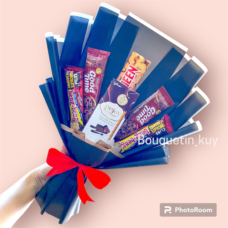 Jual (BUKET SNACK 0008) Buket Snack Murah untuk Hadiah Kado Gift Wisuda ...