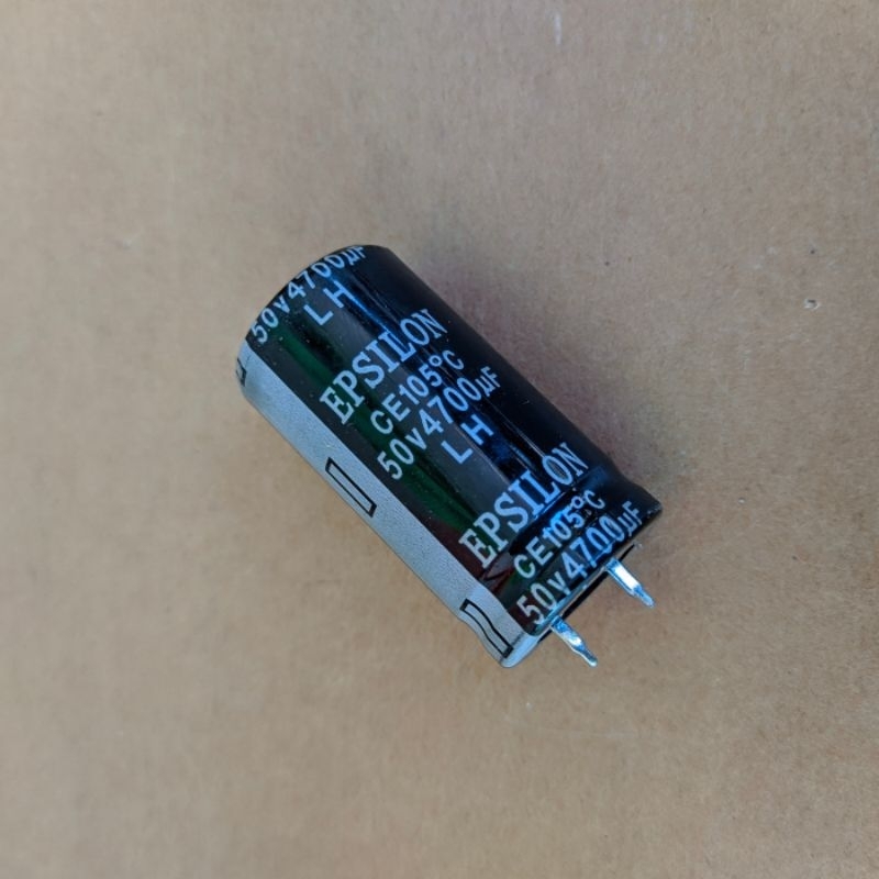 Jual ELKO EPSILON | CAPACITOR EPSILON 4700uF/50v ORIGINAL | Shopee ...