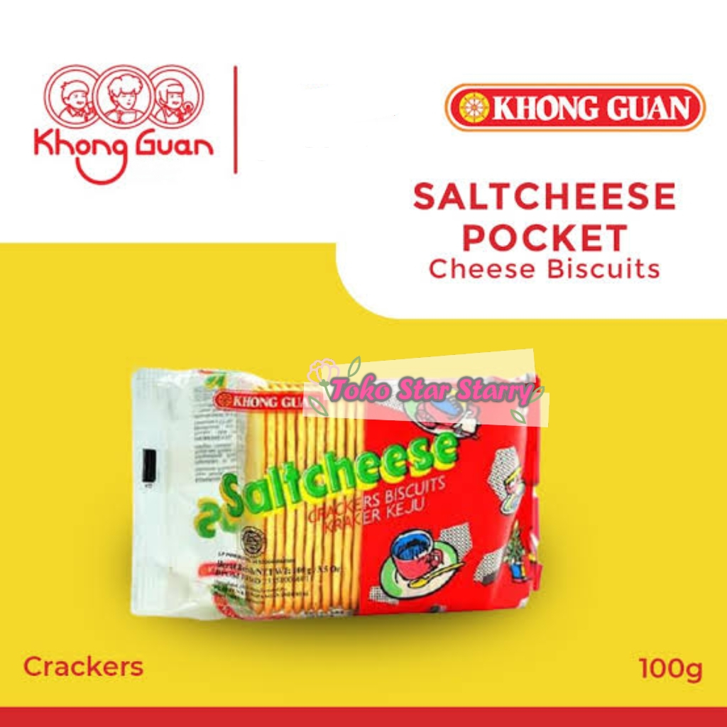 Jual [Per Bungkus] Saltcheese Crackers / Sweet Spicy/ Barbeque 100gr ...
