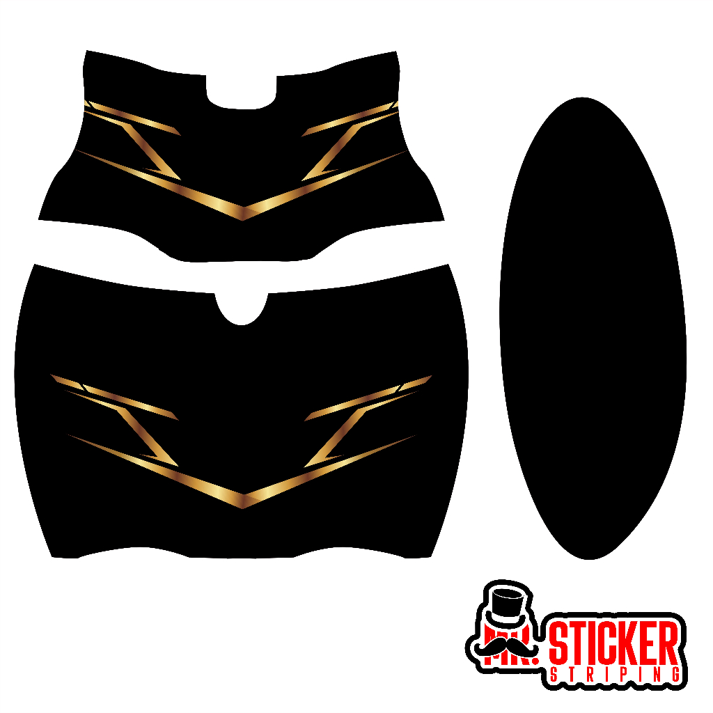 Jual Sticker dashboard All type full dashboard untuk semua tipe scoopy ...