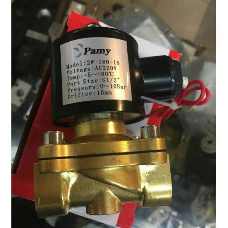 Jual Solenoid valve pamy 2W-160-15 1/2" inch | Shopee Indonesia