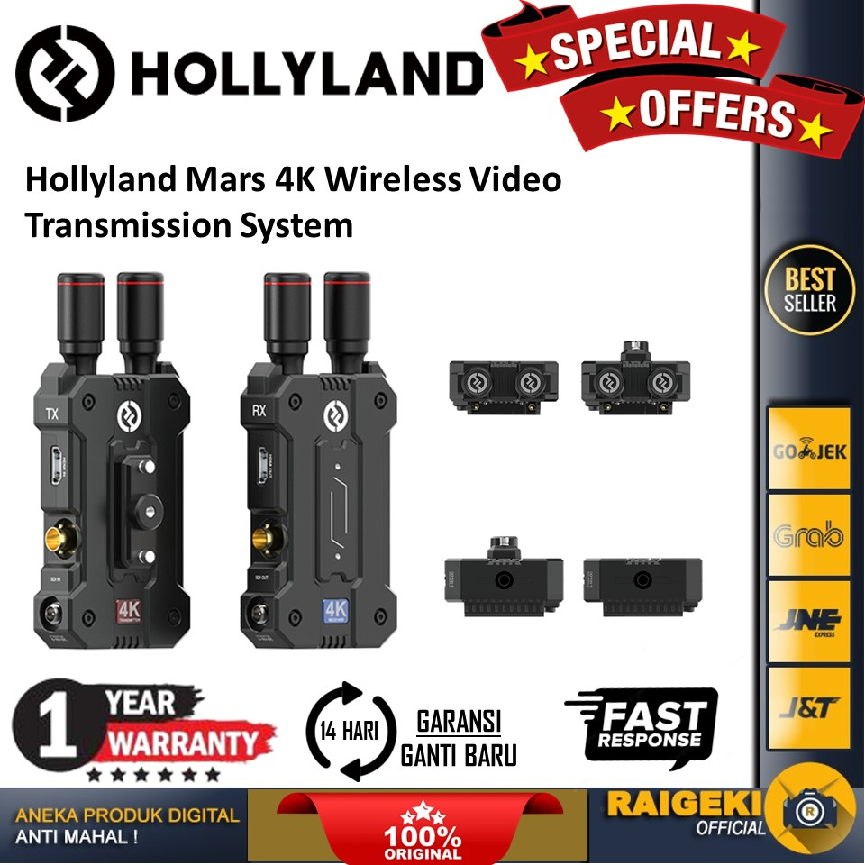 Jual Hollyland Mars 4K Wireless Video Transmission System | Shopee ...