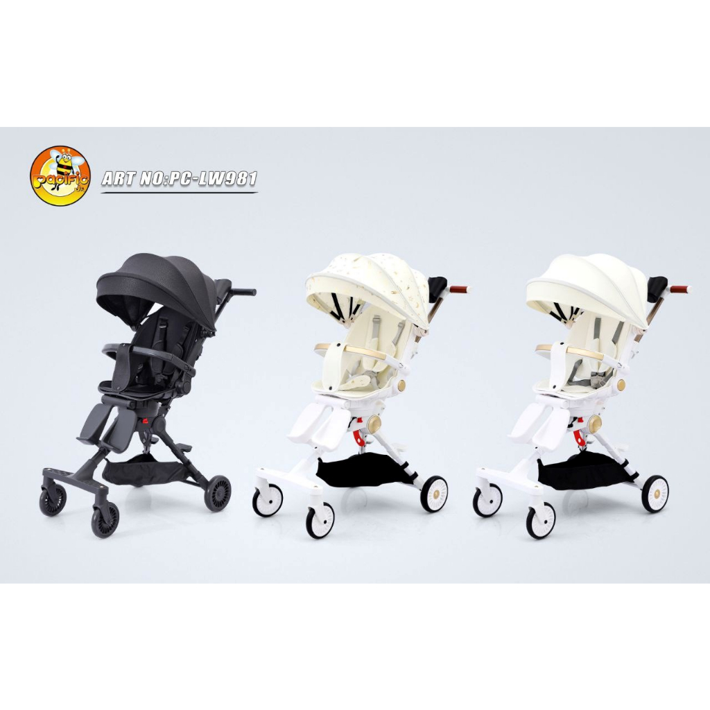 Jual Magic Stroller Pacific LW-981 (Bisa Duduk, Rebah, Tidur) | Shopee ...