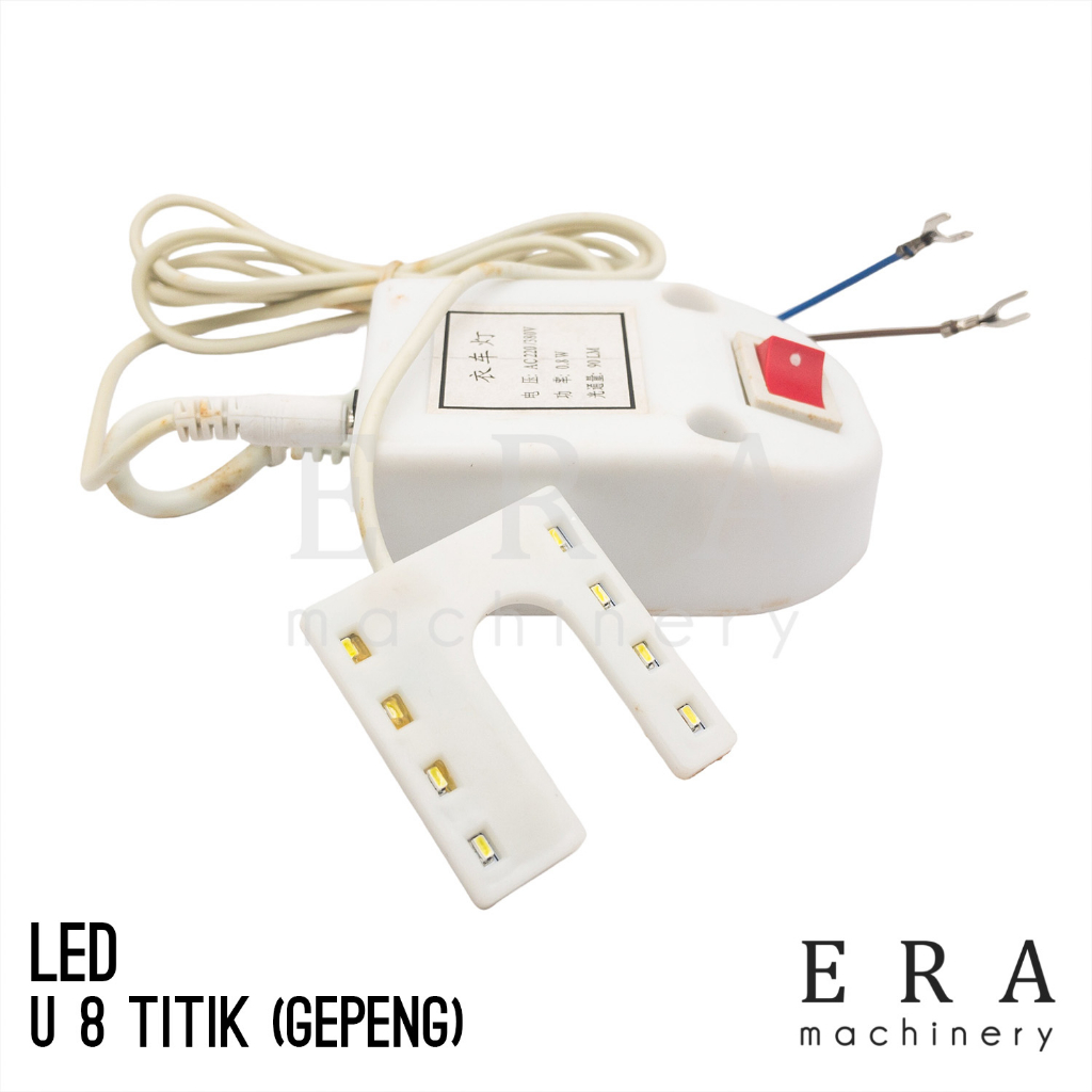 Jual Lampu Magnet LED 8 Titik U Gepeng Mesin Jahit U8 | Shopee Indonesia