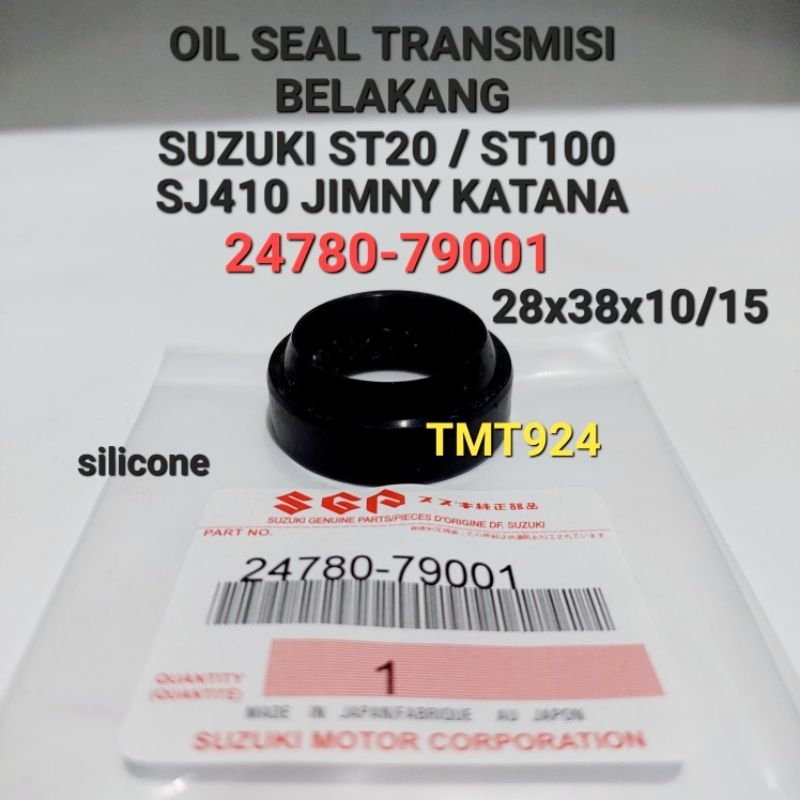 Jual OIL SEAL TRANSMISI BELAKANG SUZUKI ST20/ST100/SJ410 KATANA 24780 ...