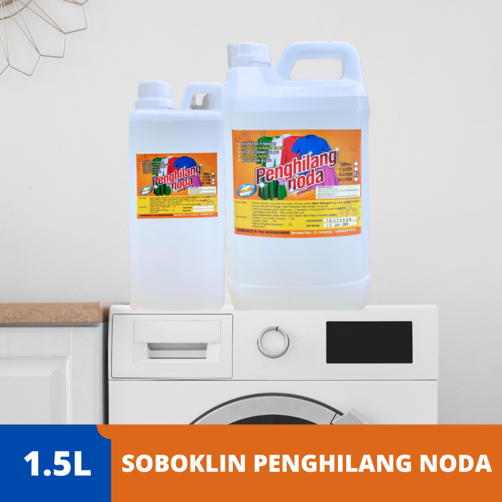 Jual Penghilang Noda Pakaian / Alkali 1 Liter | Shopee Indonesia