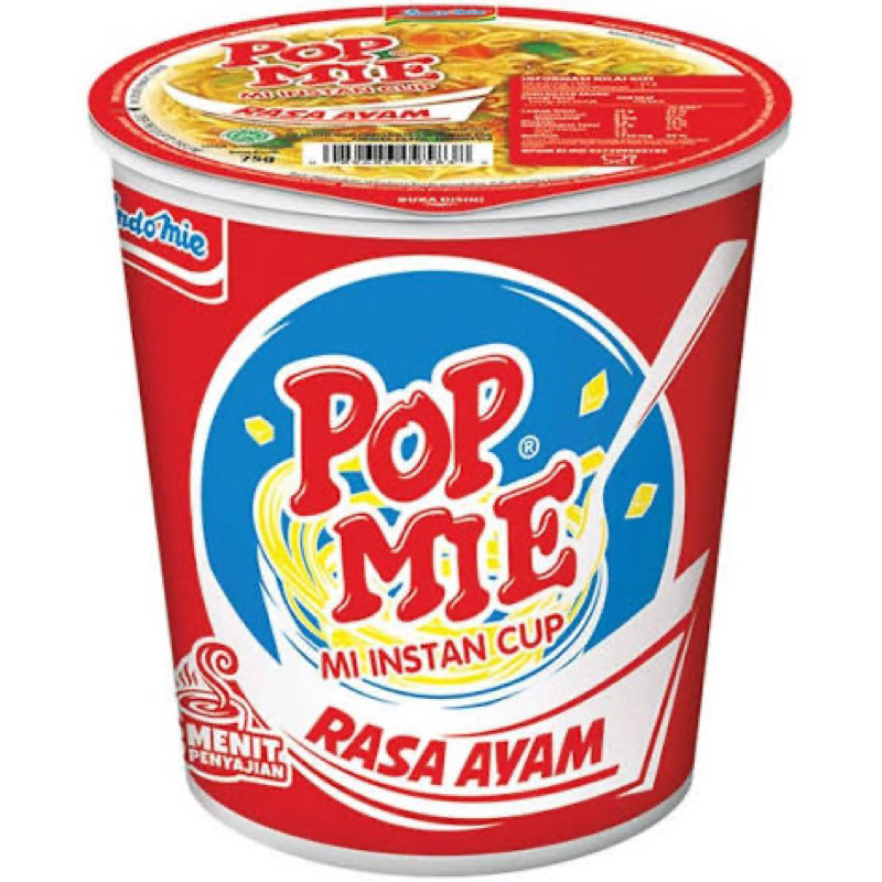 Jual Pop Mie Rasa Ayam instan 75 gr | Shopee Indonesia