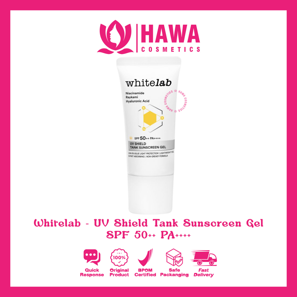 Jual Whitelab UV Shield Tank Sunscreen Gel SPF 50++ PA++++ | Shopee ...