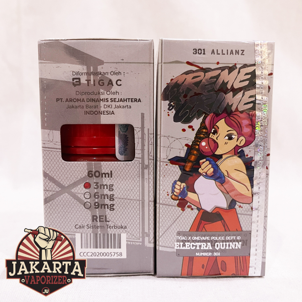 Jual CREME AND CRIME BUTTER TART CHEESE VANILLA CRUMBLE 60ML 3MG 6MG BY ...