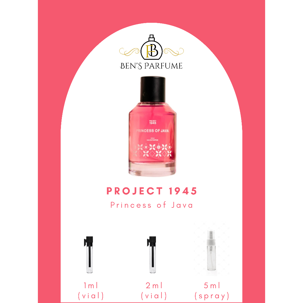 Jual Decant Parfum Project 1945 Princess of Java 1ml 2ml 5ml | Shopee ...