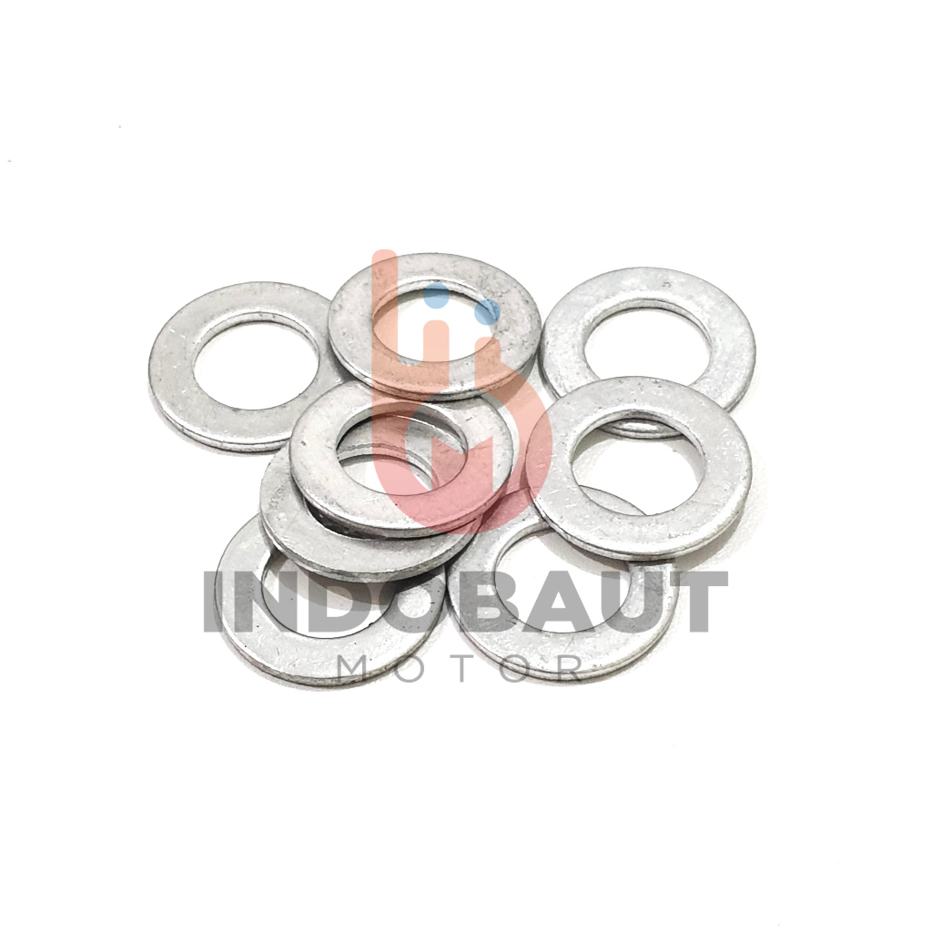 Jual Ring Oli Aluminium Untuk Baut Oli Pembuangan Honda Beat Vario ...