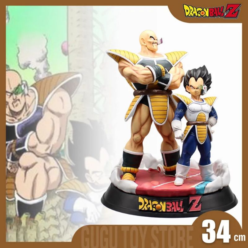 Jual Action Figure Dragon Ball Z Prince Saiyan Vegeta Nappa | Shopee ...