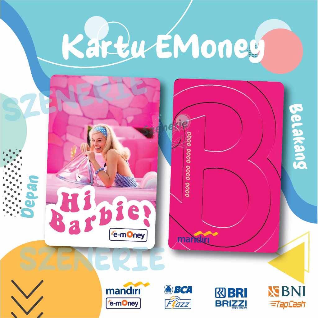 Jual Emoney Barbie Girl Cute Flazz gen 2 Kartu E-money Mandiri BCA ...