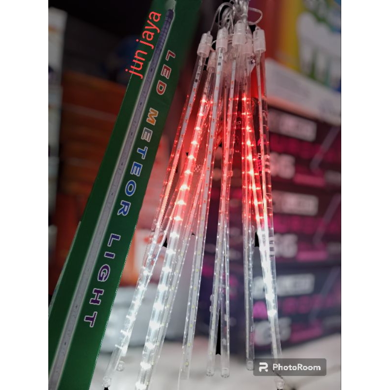 Jual Lampu Led Meteor Merah-Putih/Led meteor light/Led meteor 10 batang ...