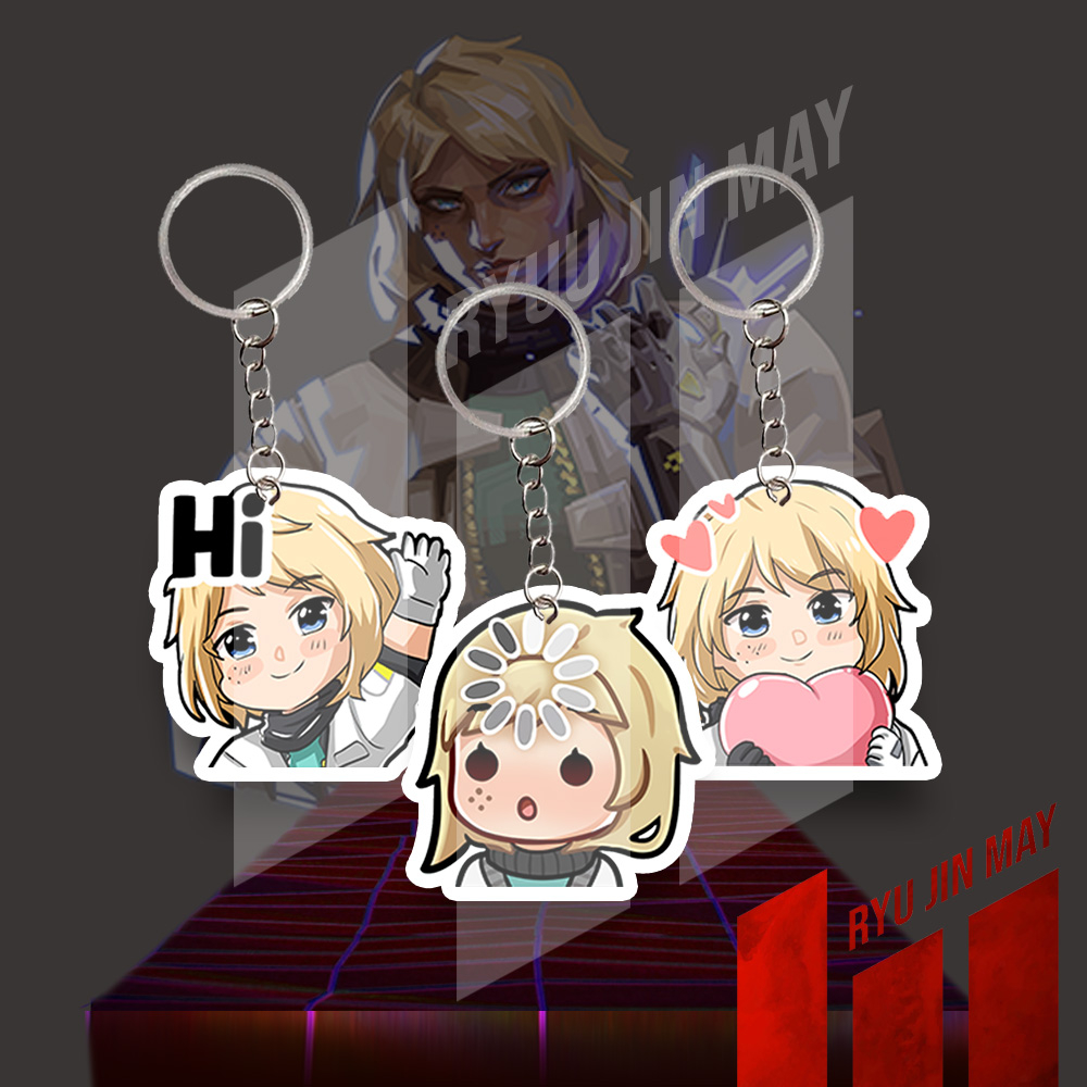 Jual Gantungan Kunci / Keychain / Gantungan HP - Valorant - Deadlock ...