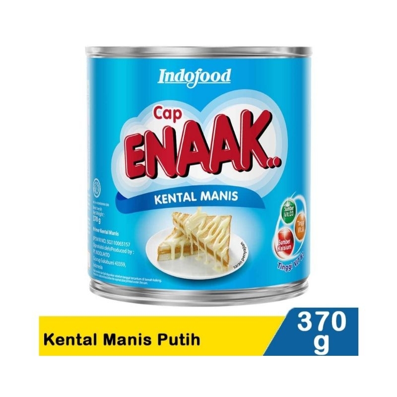 Jual SUSU KENTAL MANIS CAP ENAAK 370G | Shopee Indonesia