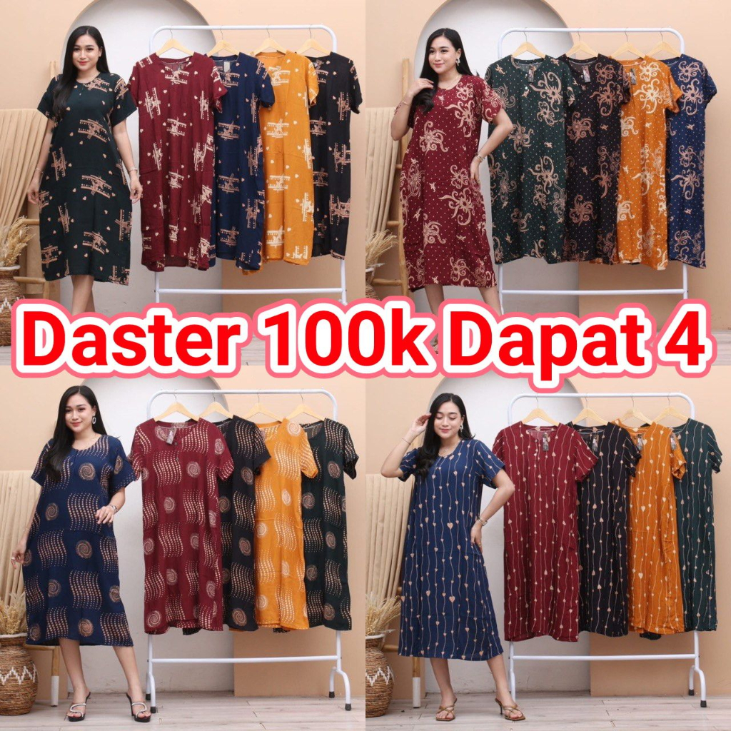 Jual Paket Usaha Daster 100 rb dapat 4 Bahan Rayon Random Motif dan ... Jual Paket Usaha Daster 100 rb dapat 4 Bahan Rayon Random Motif dan ...