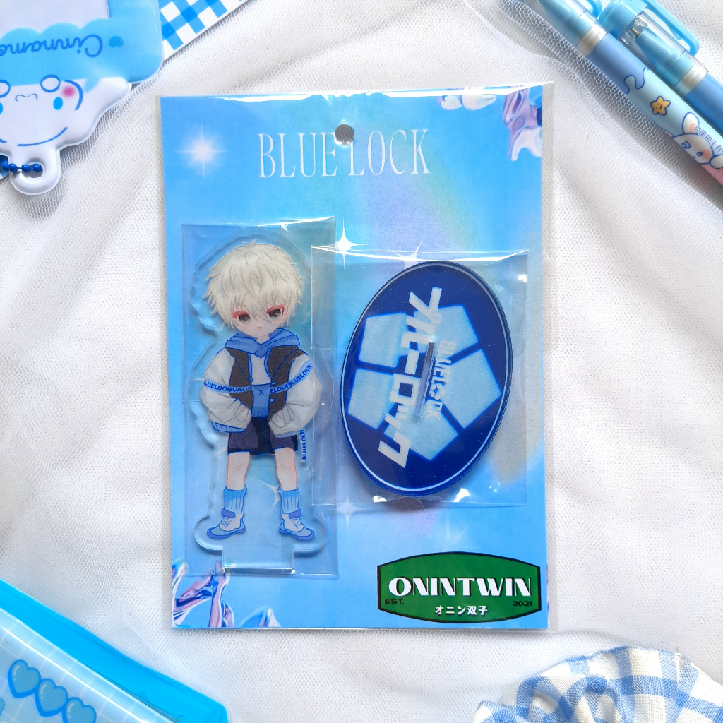 Jual BLUELOCK Chibi Acrylic Action Stand Figure Anime Fan art by ...