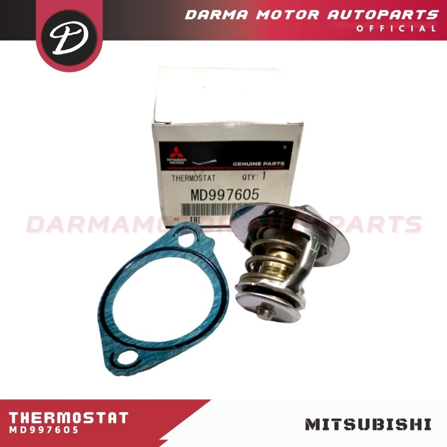 Jual THERMOSTAT KUDA DIESEL L300 DIESEL ORIGINAL ASLI MD997605 GENUINE ...