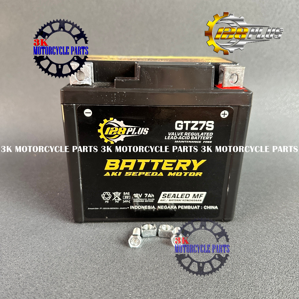 Jual AKI MOTOR AKI KERING GTZ7S GTZ 7S VARIO 125 150 160 ADV PCX CB150R ...