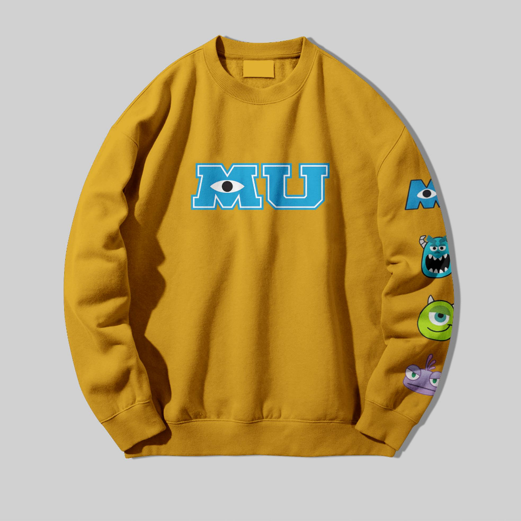 Jual Crewneck Monster University sweater premium unisex pria dan wanita ...